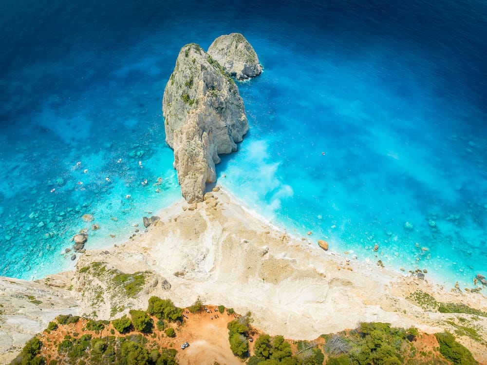 Beach weather in Myzithres, Zakynthos, Greece in July
