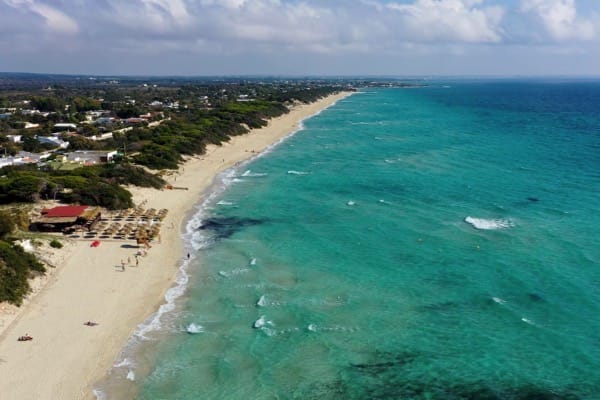 Annual average weather for Puglia, Italy